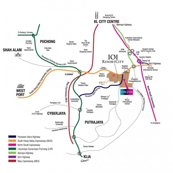 Conezion IOI Resort City | Putrajaya