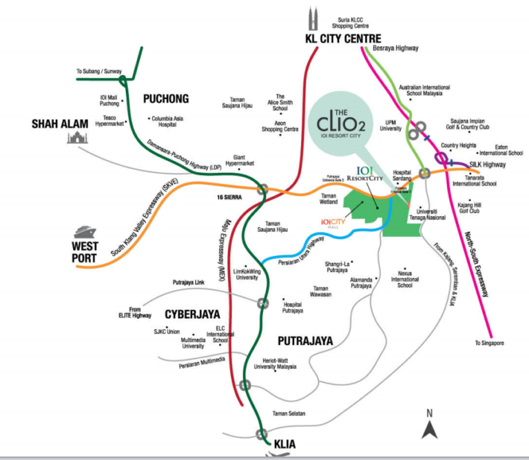 clio 2 location map | newpropertylaunch.my
