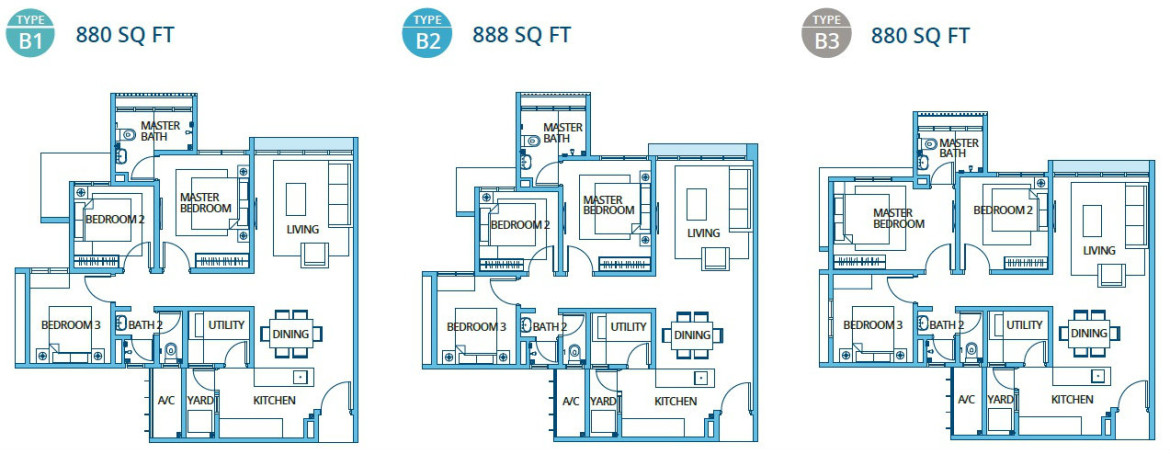 h2o ara damansara floor plan 2 | newpropertylaunch.my