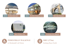 Quaver Residence Sungai Besi | Large Balcony with Duplex